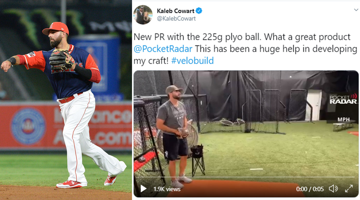 Kaleb Cowart (New York Yankees), Reviews Pocket Radar Smart Coach App ...