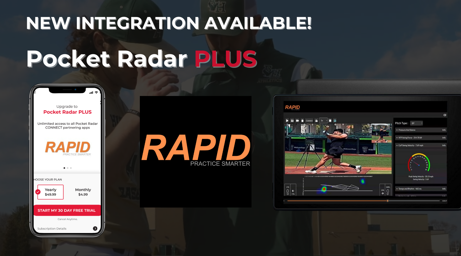 Pocket Radar and RAPID form integration for player development – Pocket ...